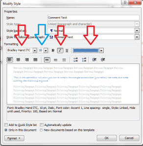 Customising comment boxes in Word | LibroEditing proofreading, editing ...