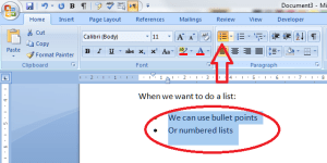Bullet points – how and when to use them | LibroEditing proofreading ...