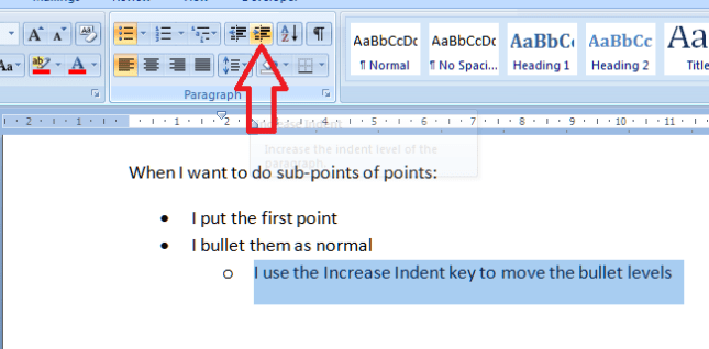 Bullet points – how and when to use them | LibroEditing proofreading ...