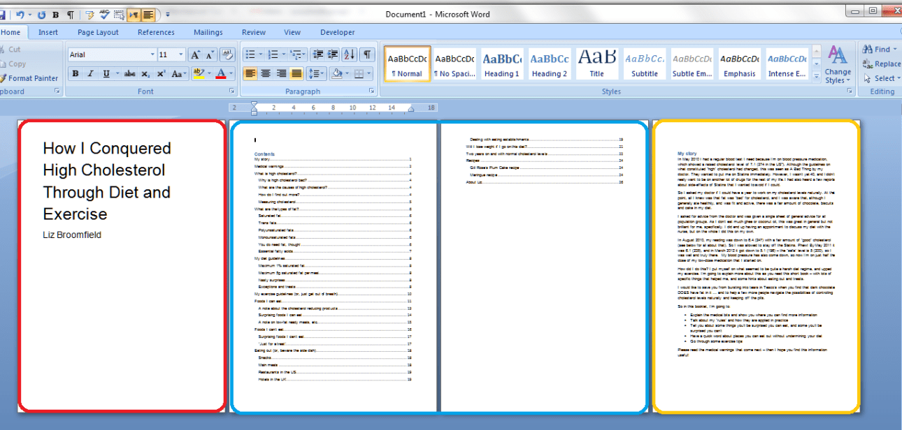 How to add page numbers to a Word document (2) | LibroEditing ...
