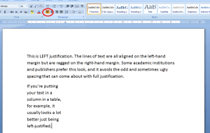 Justification in Word documents | LibroEditing proofreading, editing ...