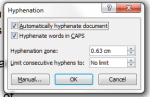 How to add and remove hyphenation in a Word document | LibroEditing ...