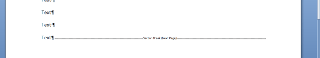 Section breaks in Word | LibroEditing proofreading, editing ...