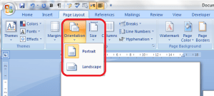 Portrait and landscape orientation in Word and Excel | LibroEditing ...
