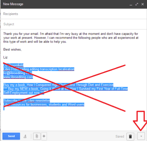 Using Canned Responses in Gmail to create default email templates ...