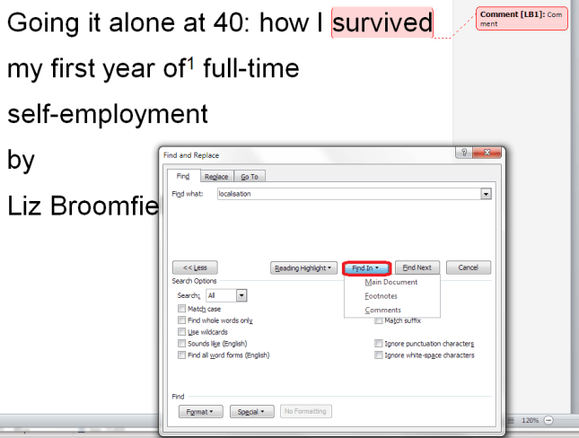 How to use Find and Replace in Word 2007, 2010 and 2013 2: Advanced ...