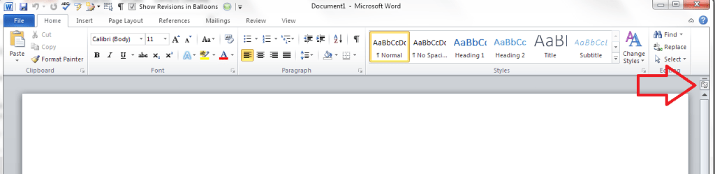 How do I display the top and side rulers in Word? | LibroEditing ...