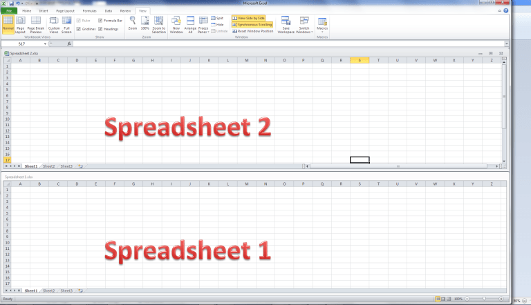 How Do I View Two Excel Spreadsheets At A Time Libroediting Proofreading Editing