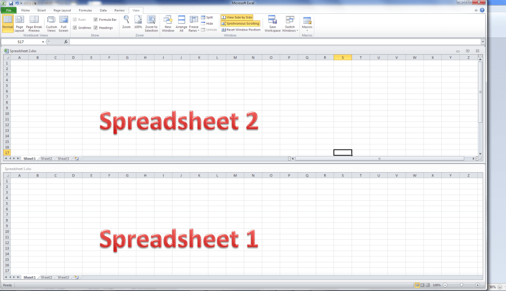 How Do I View Two Excel Spreadsheets At A Time Libroediting Proofreading Editing