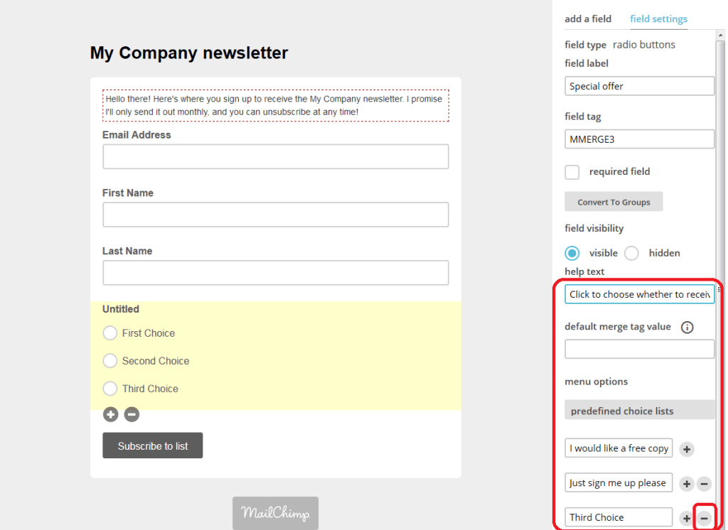 MailChimp 3 – setting a sign-up form for your newsletter subscriber ...