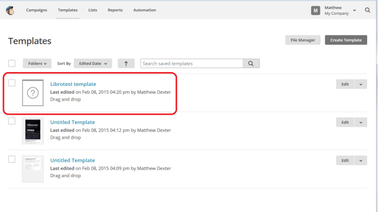 MailChimp 4 – how to create a template for your newsletter ...