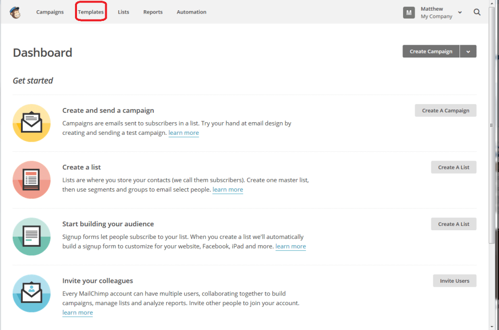 MailChimp 4 – how to create a template for your newsletter ...