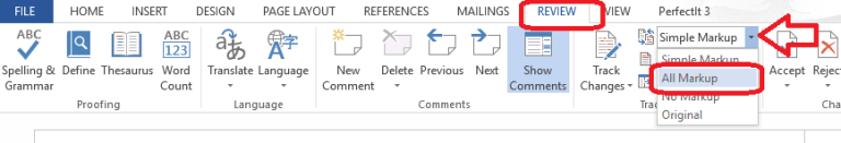 How do I highlight the text related to my comment balloon in Word 2013 ...