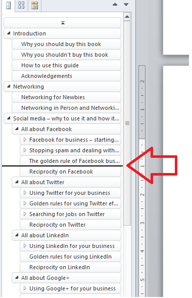 How do I move text using my Navigation pane in Word? How do I reorder ...