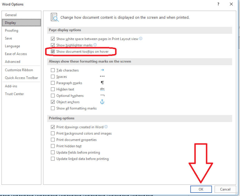 Track changes – how do I get rid of the text box that appears when I ...